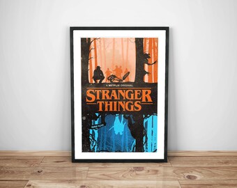 Stranger things poster | Etsy