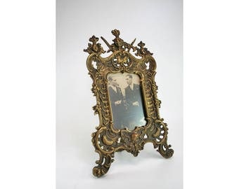 Antique photo frame | Etsy