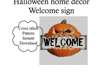 Scary welcome sign | Etsy