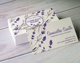 Lavender card | Etsy