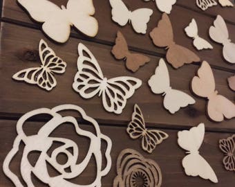 Wooden butterfly | Etsy