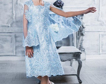 Royal blue dress | Etsy