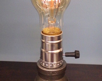 Gas pipe lamp | Etsy