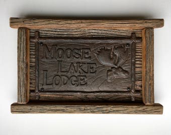 Moose sign | Etsy