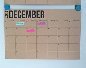 Large wall calendar | Etsy