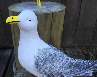 Seagull statue | Etsy