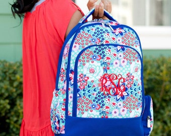 High quality monogrammed backpacks totes by SouthernMeadowDesign