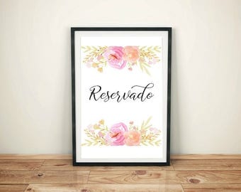 Spanish signs | Etsy