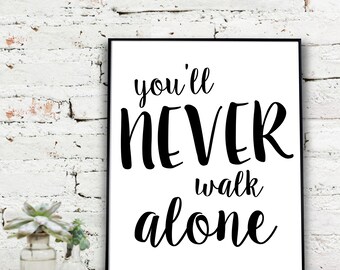 Never alone | Etsy