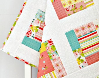 Baby girl quilt | Etsy