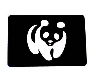 Panda stencil | Etsy