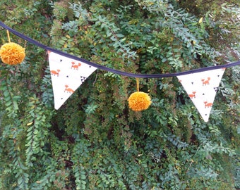 Fox bunting | Etsy