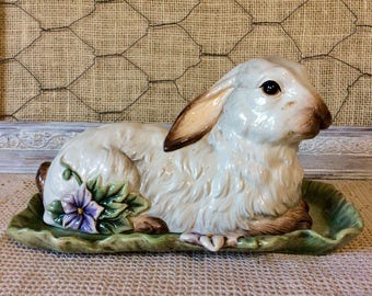 Fitz floyd rabbit | Etsy