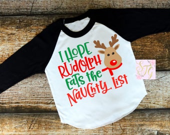 Boys christmas shirt | Etsy