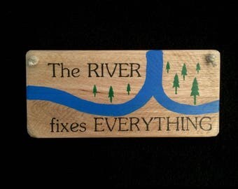 River decor | Etsy