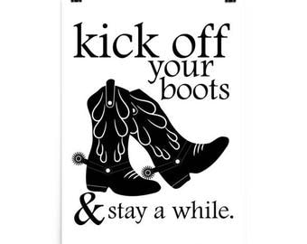 Kick off your boots | Etsy