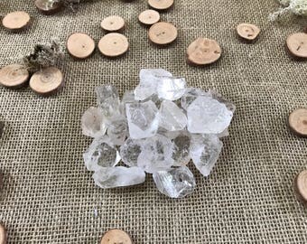 raw crystal rough clear quartz rock crystal raw nuggets
