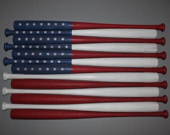 Baseball bat flag | Etsy