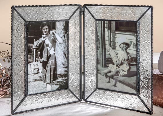 4x6 Double Picture Frame Vintage Home Decor Wedding Frame
