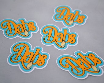 Dab stickers | Etsy