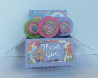 Pop up box card | Etsy