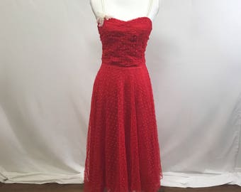 Red prom dress | Etsy