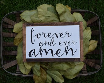 Amen sign | Etsy