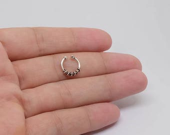 Fake septum ring | Etsy