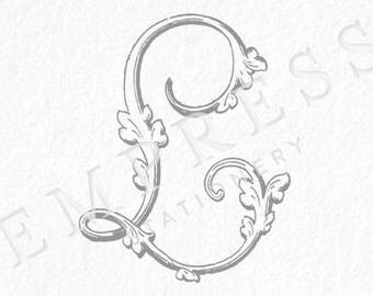 Monogram l | Etsy