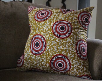 African print pillow | Etsy
