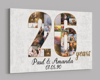 26 year anniversary | Etsy
