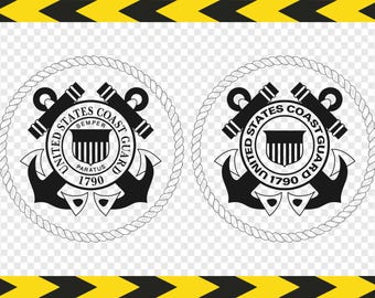 Coast guard svg | Etsy