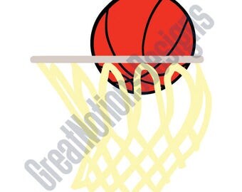 Basketball hoop svg | Etsy