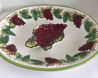 Grape platter | Etsy