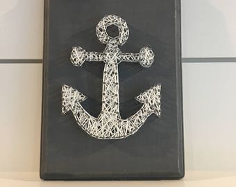 Anchor string art | Etsy