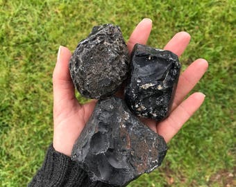 Large obsidian | Etsy