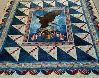 Eagle quilt | Etsy