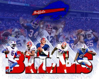Buffalo bills poster | Etsy