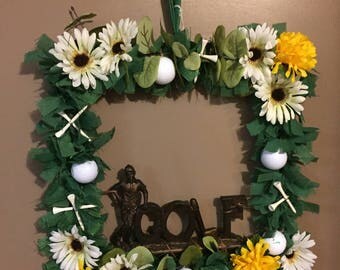Golf wreath | Etsy
