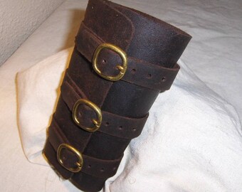 Peach Woodland Forearm Woodland cuff Bohemian bracelet