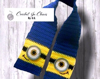 Gru scarf | Etsy