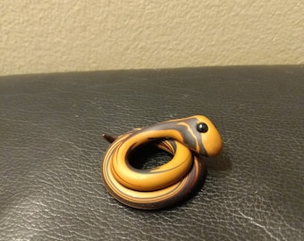 Polymer clay snake | Etsy