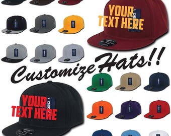 Custom hats | Etsy