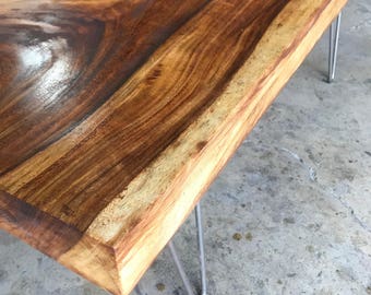 Wood coffee table | Etsy