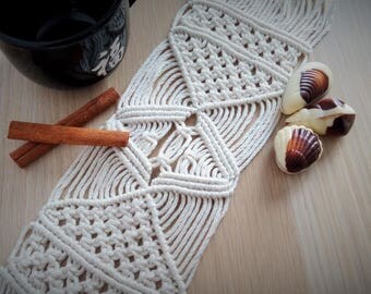 Macrame table | Etsy