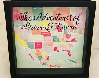 Admit one shadow box | Etsy