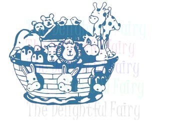 Svg noahs ark | Etsy