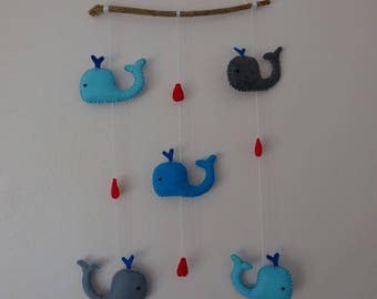 Felt wall hanging | Etsy