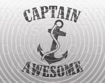 Boat captain svg | Etsy