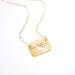 Tiny Camera Necklace Brass Necklace Sterling Silver